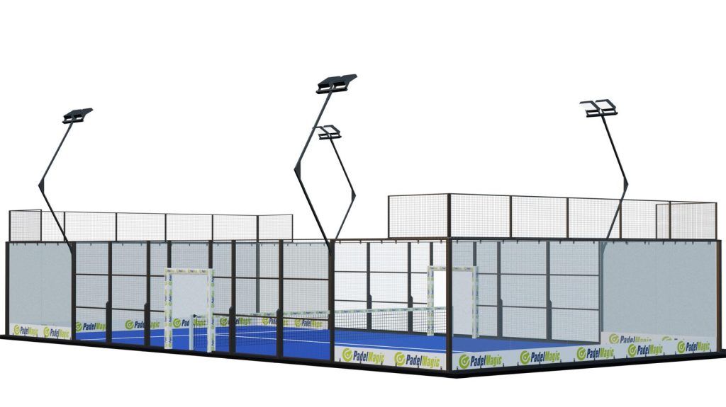 Types of padel courts - PadelMagic | Fabricante de pistas de padel